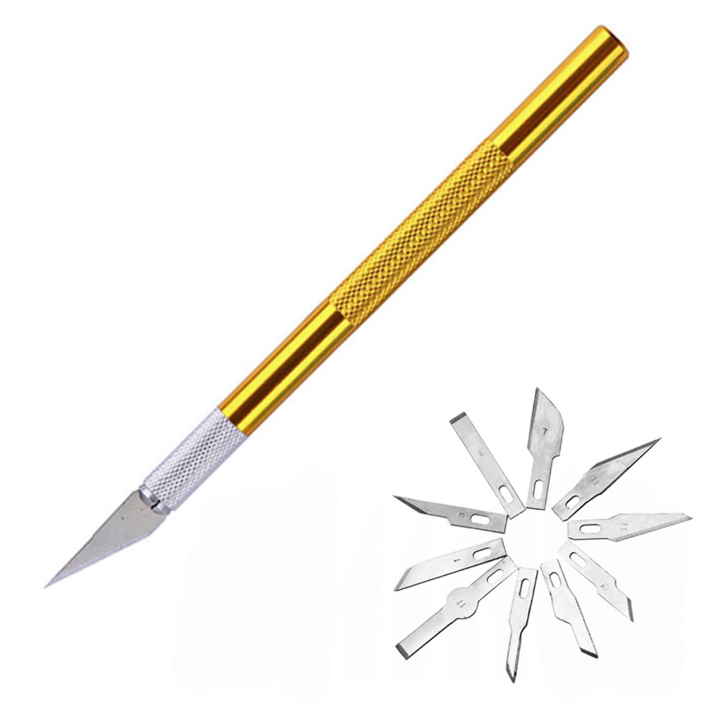 Craft Modelling Knife and 10 Extra Blades – Craftless